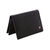 Alpine Swiss Expandable Business Card Case Genuine Leather Front Pocket ...