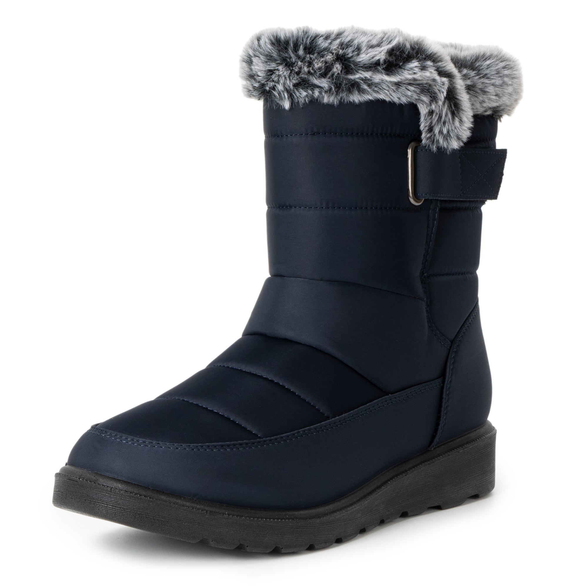 Alpine Swiss Lexie Women’s Snow Boots | Waterproof Faux Fur Lined ...