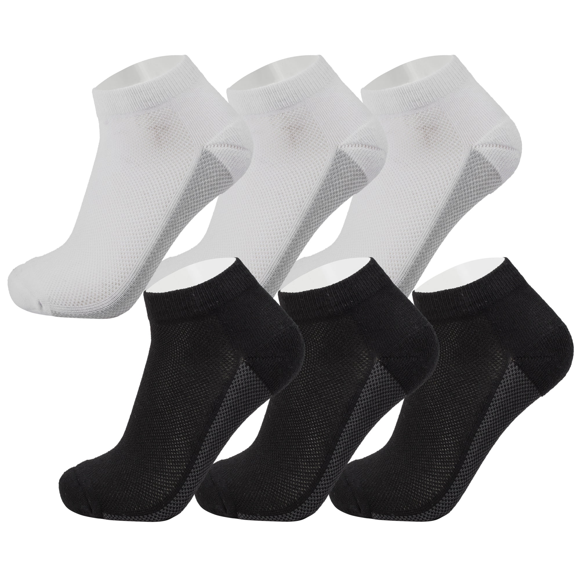 Alpine Swiss Mens Lightweight Athletic Ankle Socks, Cotton Multipack ...