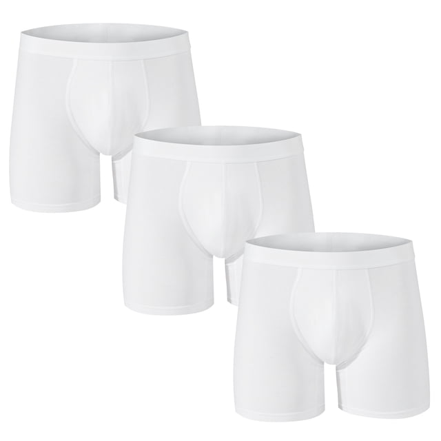 Alpine Swiss Classic Multipack Men's Boxer Briefs - 3 Pack Breathable ...