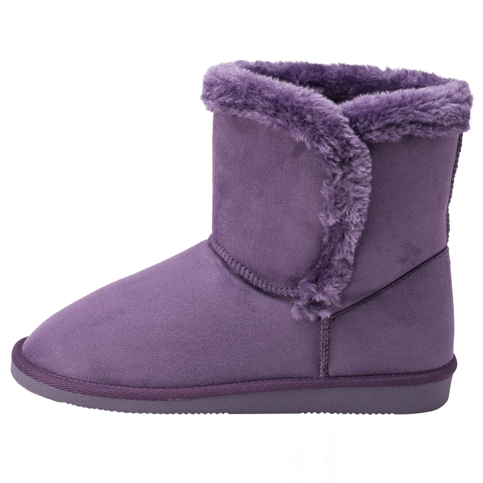 Alpine Swiss Mindy Women’s Winter Boots | Short Faux Shearling Boot ...
