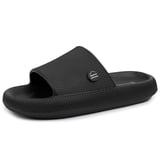 Alpine Swiss Omar Mens Slides Pillow Slippers Ultra Cushioned Cloud ...