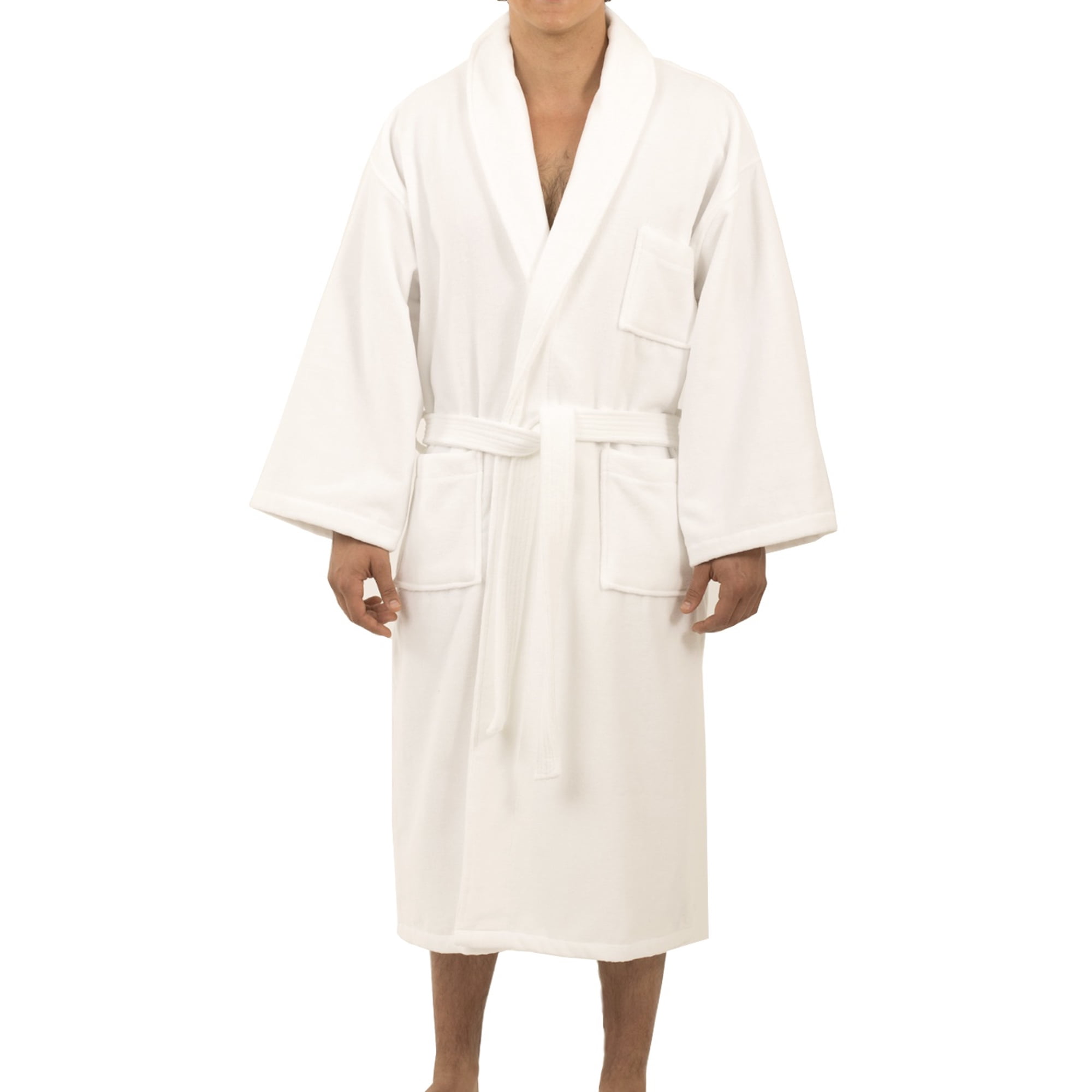 Alpine Swiss Aiden Men's Thick Cotton Terry Bathrobe with Pockets ...