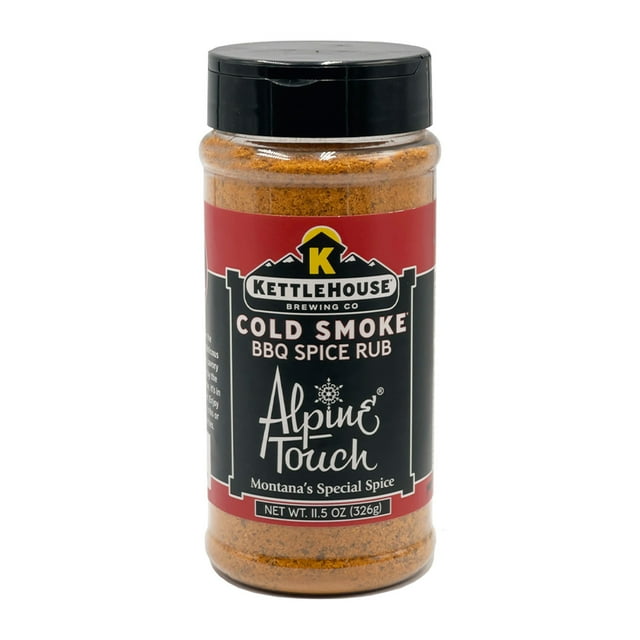 Alpine Touch Cold Smoke BBQ Rub 11.5oz - Walmart.com