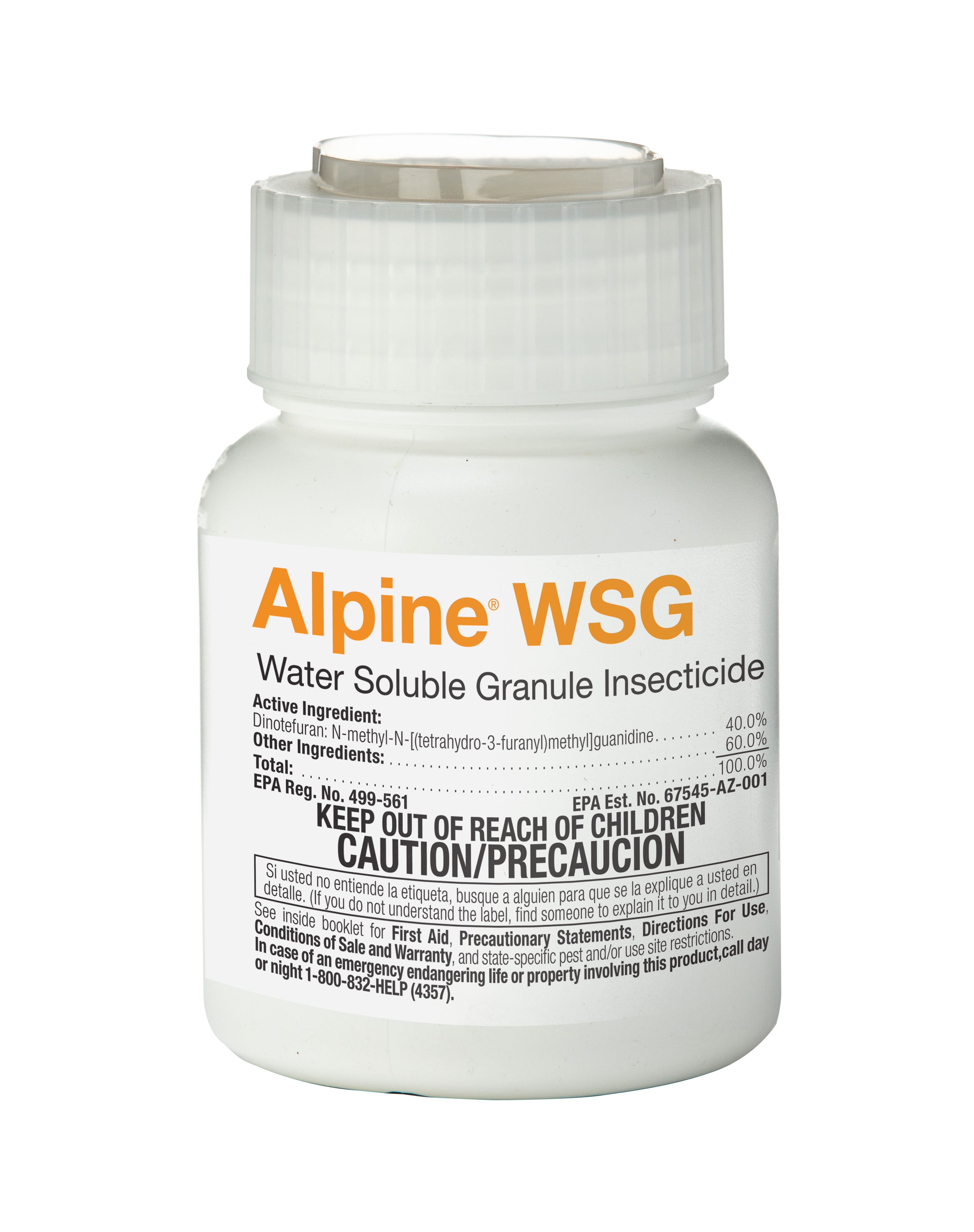 BASF Alpine WSG Insecticide, 200g Bottle, Controls Ants, Cockroaches ...