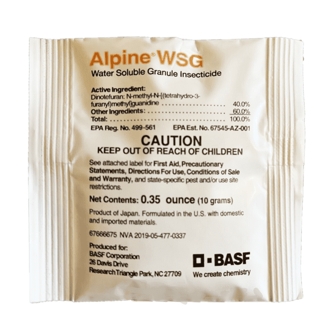 Alpine WSG Water Soluble Granules - 1 Packet (10 g) by BASF - Walmart.com