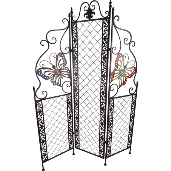 Alpine Xiamen Alpine Butterfly Privacy Screen - Pack of 8 - Walmart.com
