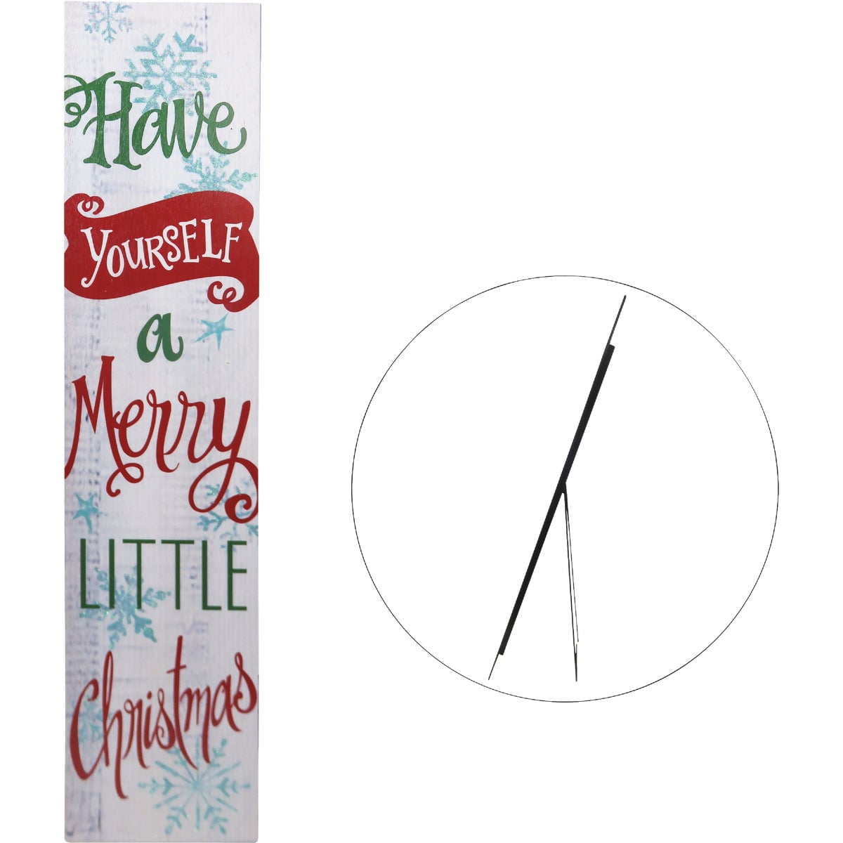 Alpine Xiamen Alpine Have Yourself A Merry Little Christmas Porch Sign ...