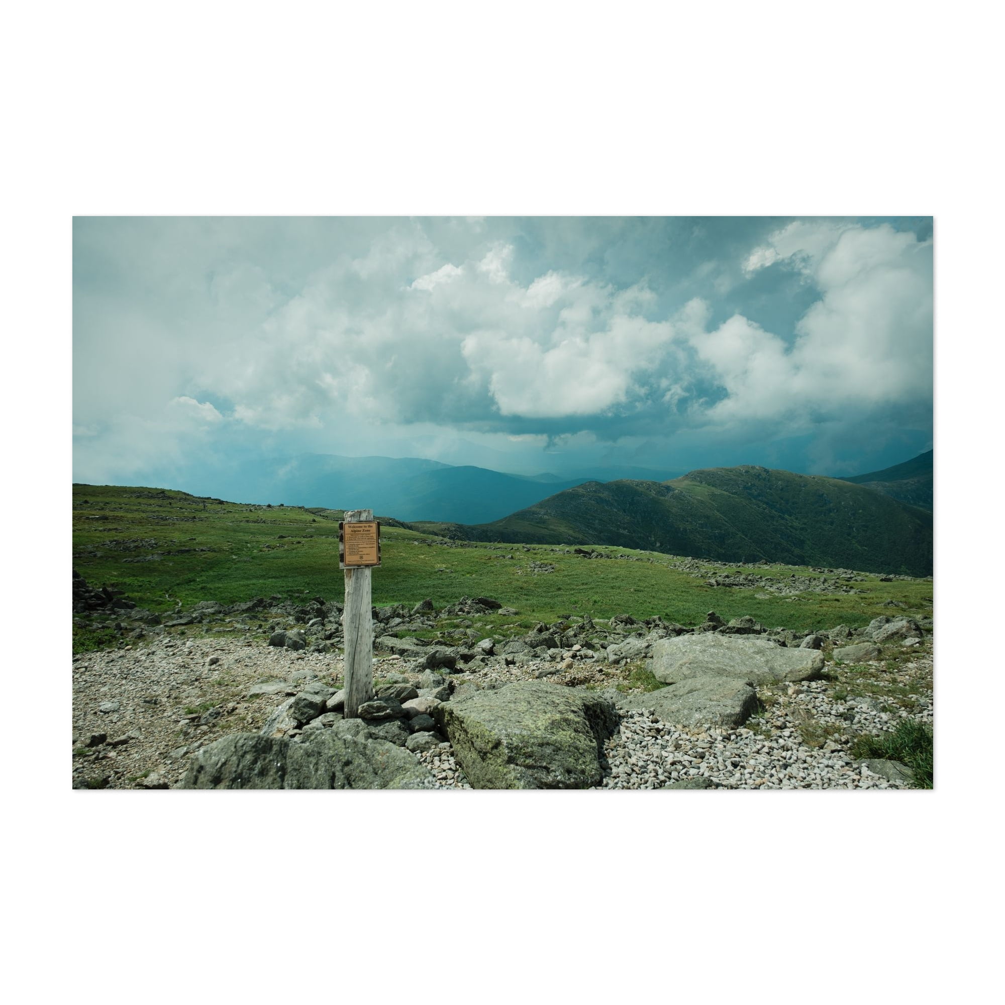 Alpine Zone, Mount Washington - New Hampshire Photography Unframed Wall ...