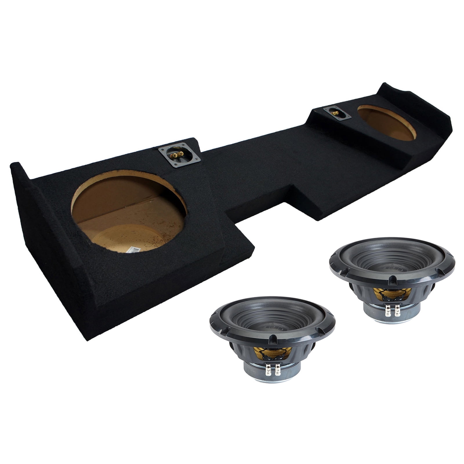Alpine fits 14-18 Chevy Silverado Double Cab Sealed Dual 10" W10S4 ...