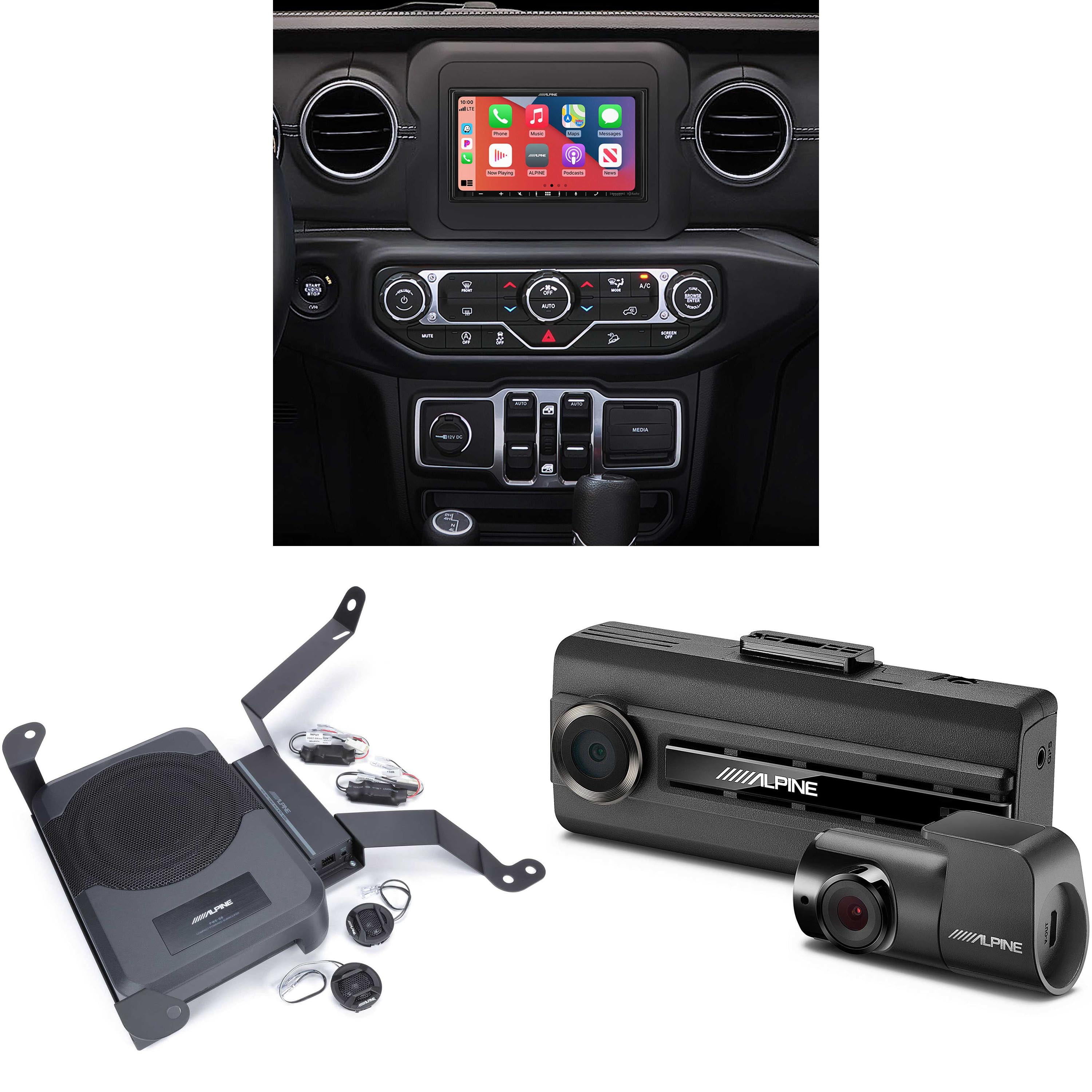Alpine i407-WRA-JL, PSS-23WRA2, and Dash Camera - Walmart.com
