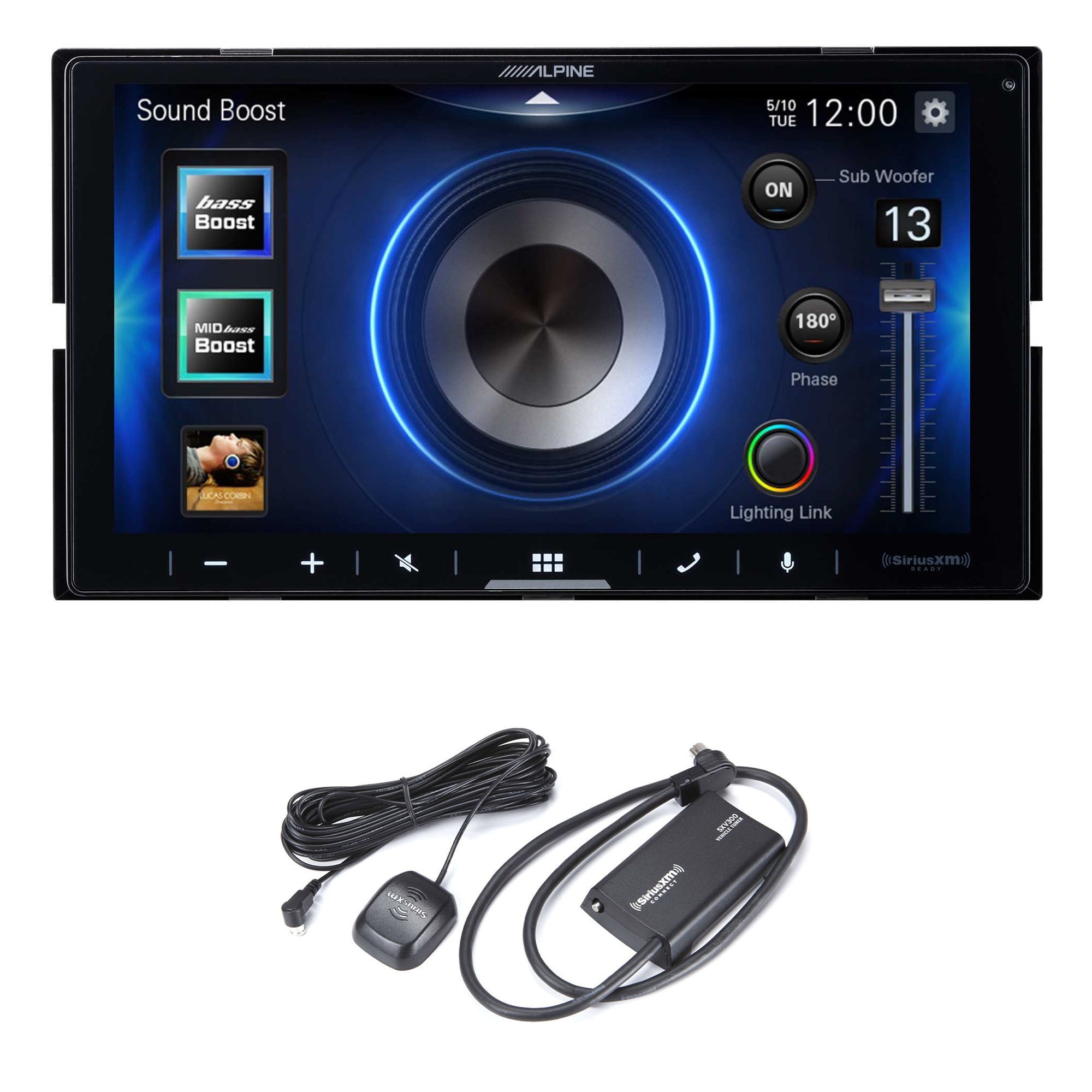 Alpine iLX-W670 Compatible with CarPlay & Android Auto - Includes ...