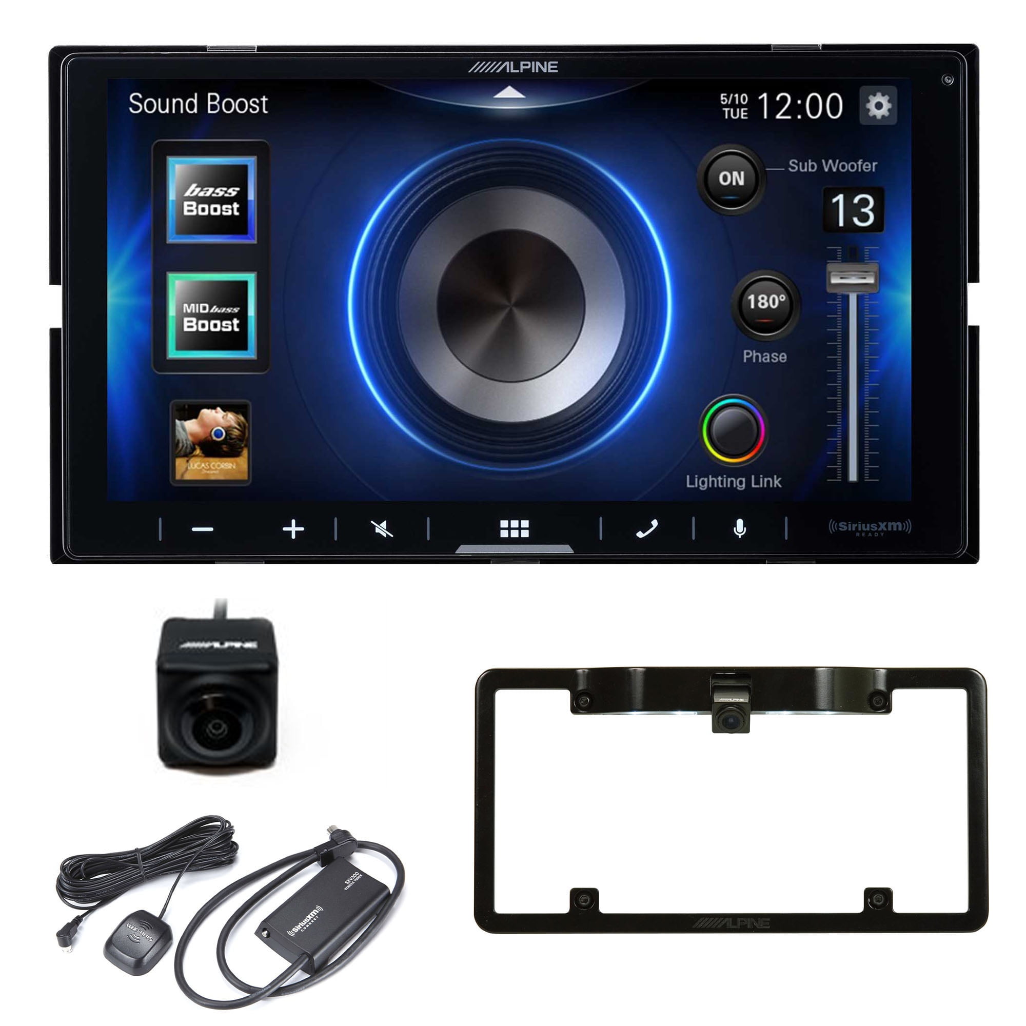 Alpine iLX-W670 with Apple CarPlay, Android Auto Includes Back up ...