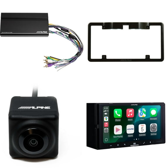 Alpine iLX-W770 Receiver with Apple CarPlay, Android Auto Includes KTA ...