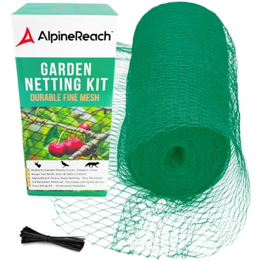 YARDGARD 1.25 Inch by 1 Inch Mesh, 3 Foot by 25 Foot Black Plastic ...