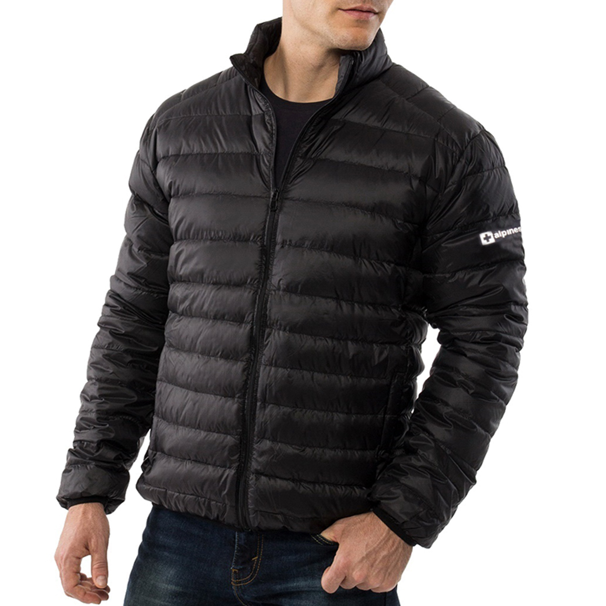 AlpineSwiss Niko Packable Lightweight Down Alternative Men's Puffer ...