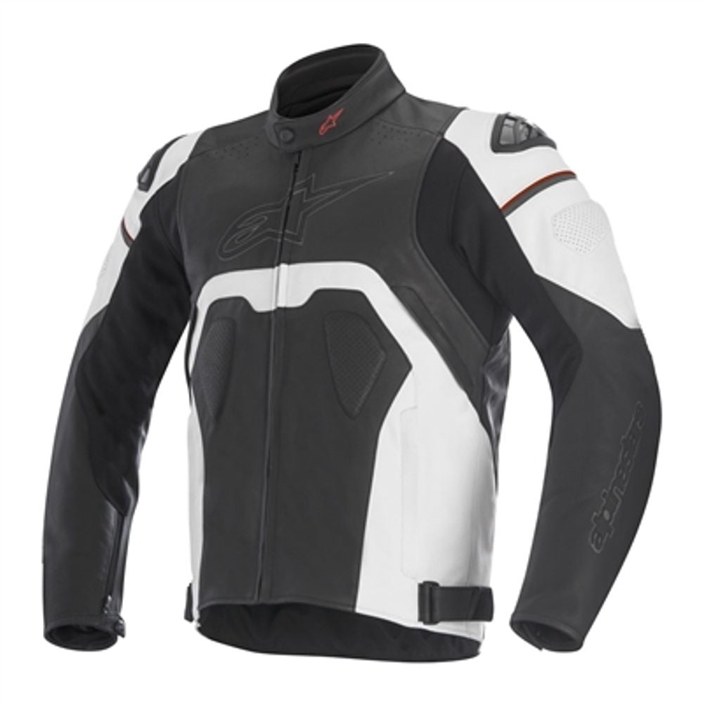 Alpinestars Core Airflow Men's Street Motorcycle Jackets - Black/White ...