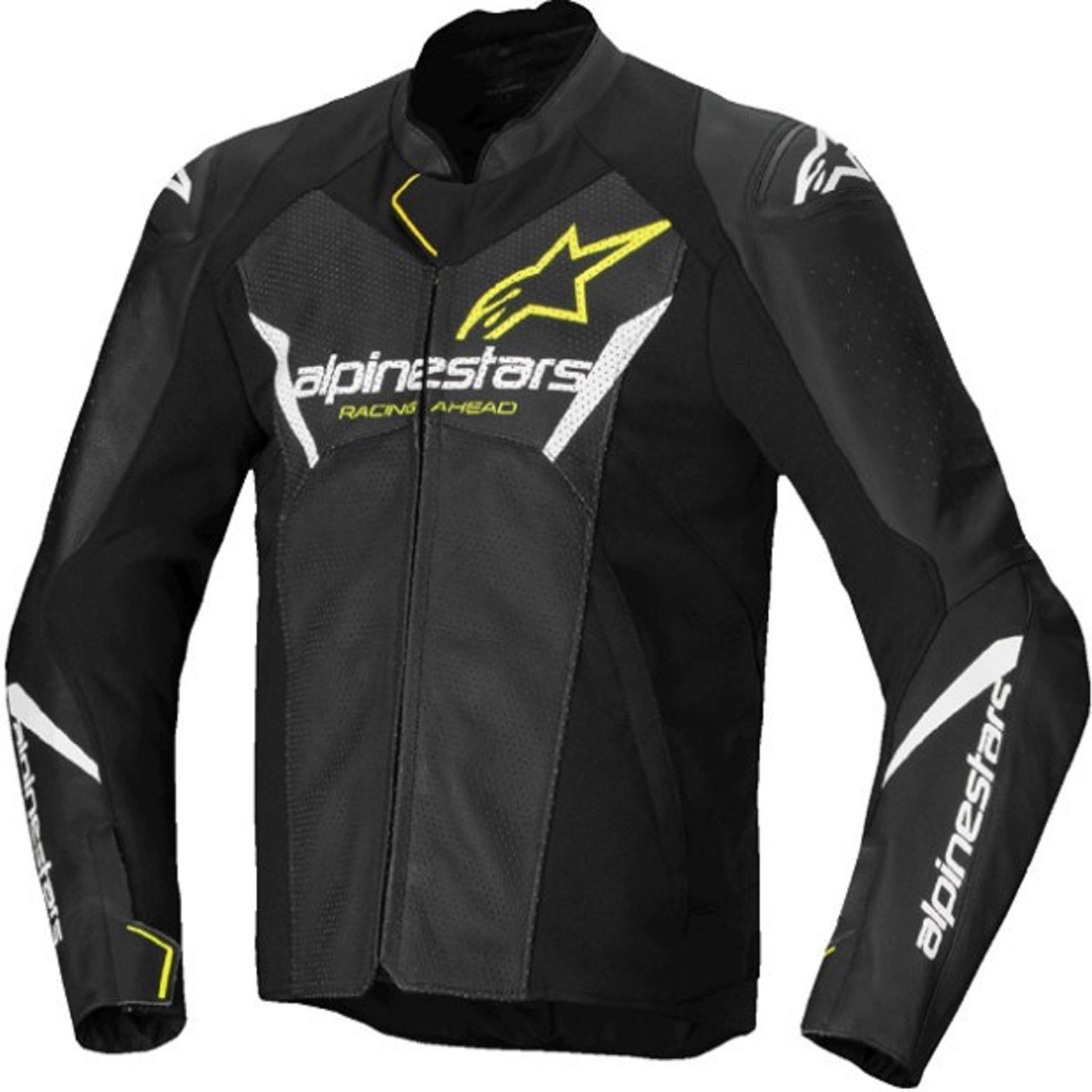 Alpinestars Faster v3 Airflow Leather Men's Street Motorcycle Jackets ...