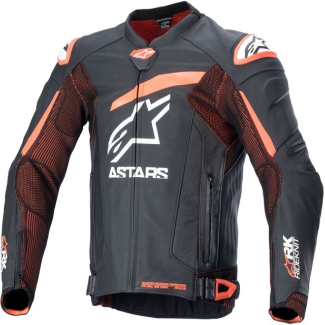 Alpinestars GP Plus R V4 Rideknit Mens Motorcycle Jacket Black/Red ...