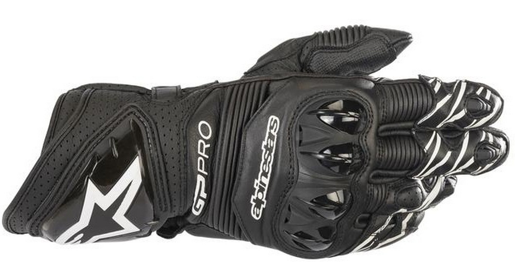 Alpinestars GP Pro RS3 Mens Leather Motorcycle Gloves Black MD ...