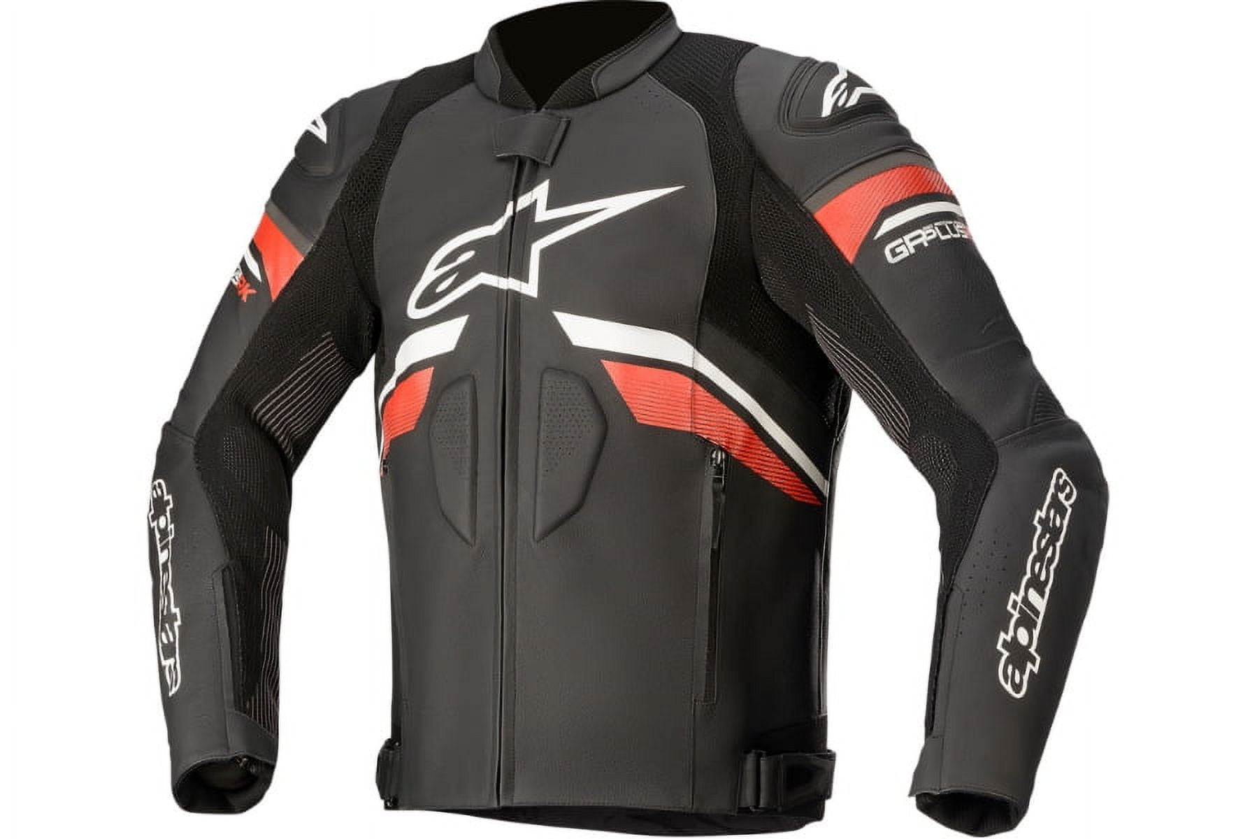 Alpinestars Motorcycle Armor GP+R v3 Racing Jacket - Black/White/Red ...