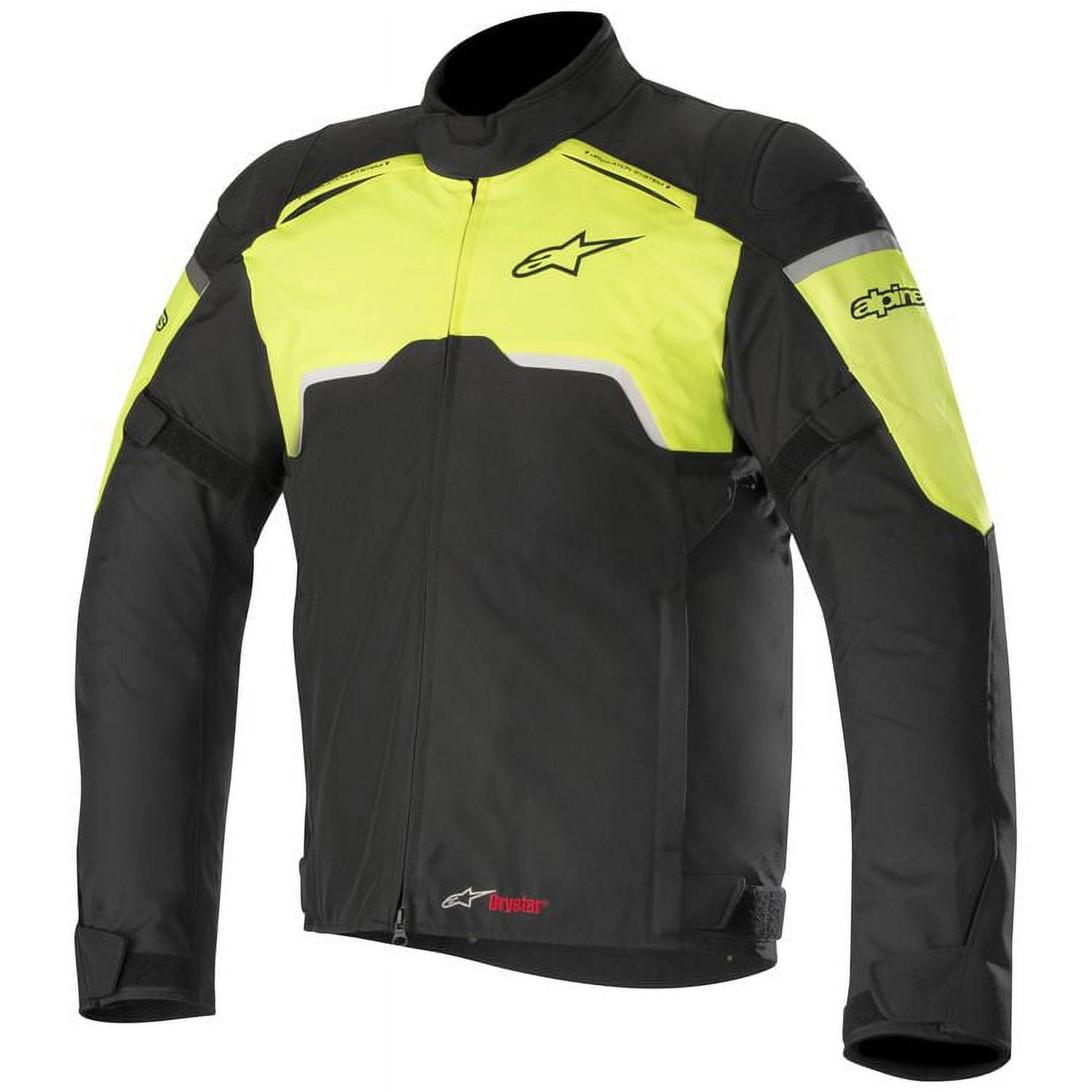 Alpinestars Hyper Drystar Jacket - Black/Flo Yellow - XL - Walmart.com