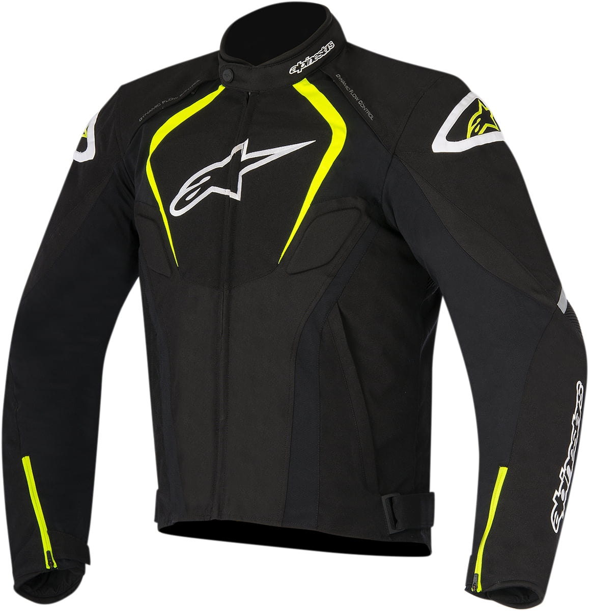 Alpinestars Jaws Waterproof Jacket Black/White/Yellow XL 3201017-155-XL ...
