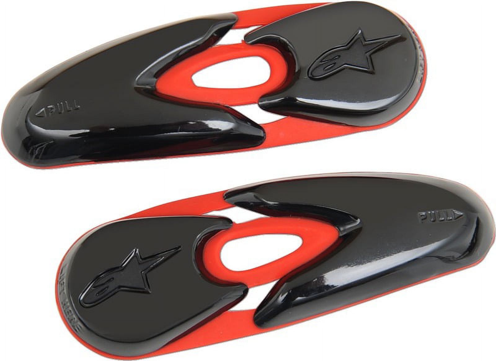 Alpinestars Replacement Toe Sliders Supertech/S-MX & More Red/Black ...