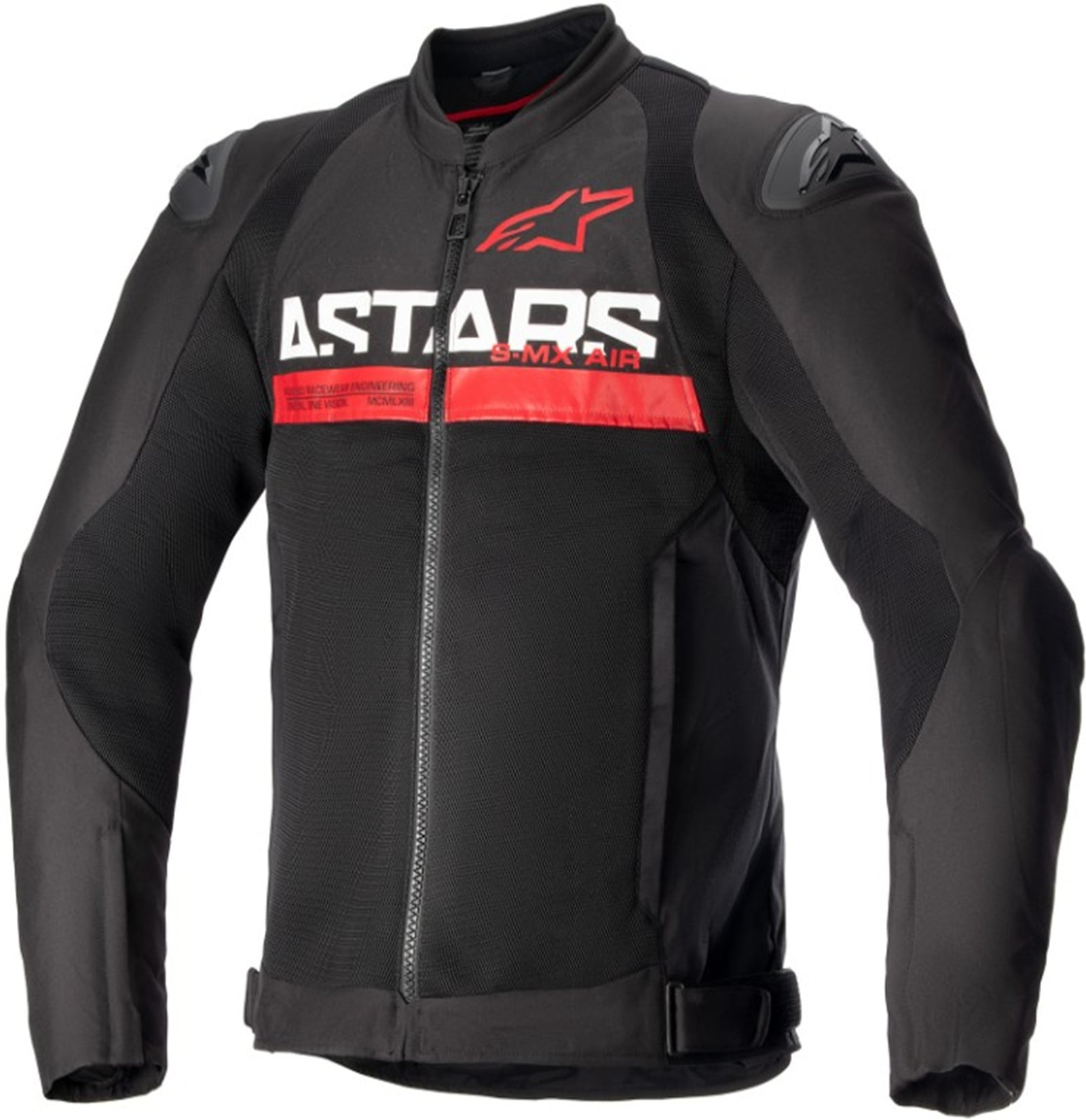 Alpinestars SMX Air Mens Textile Motorcycle Jacket Black/Red SM ...