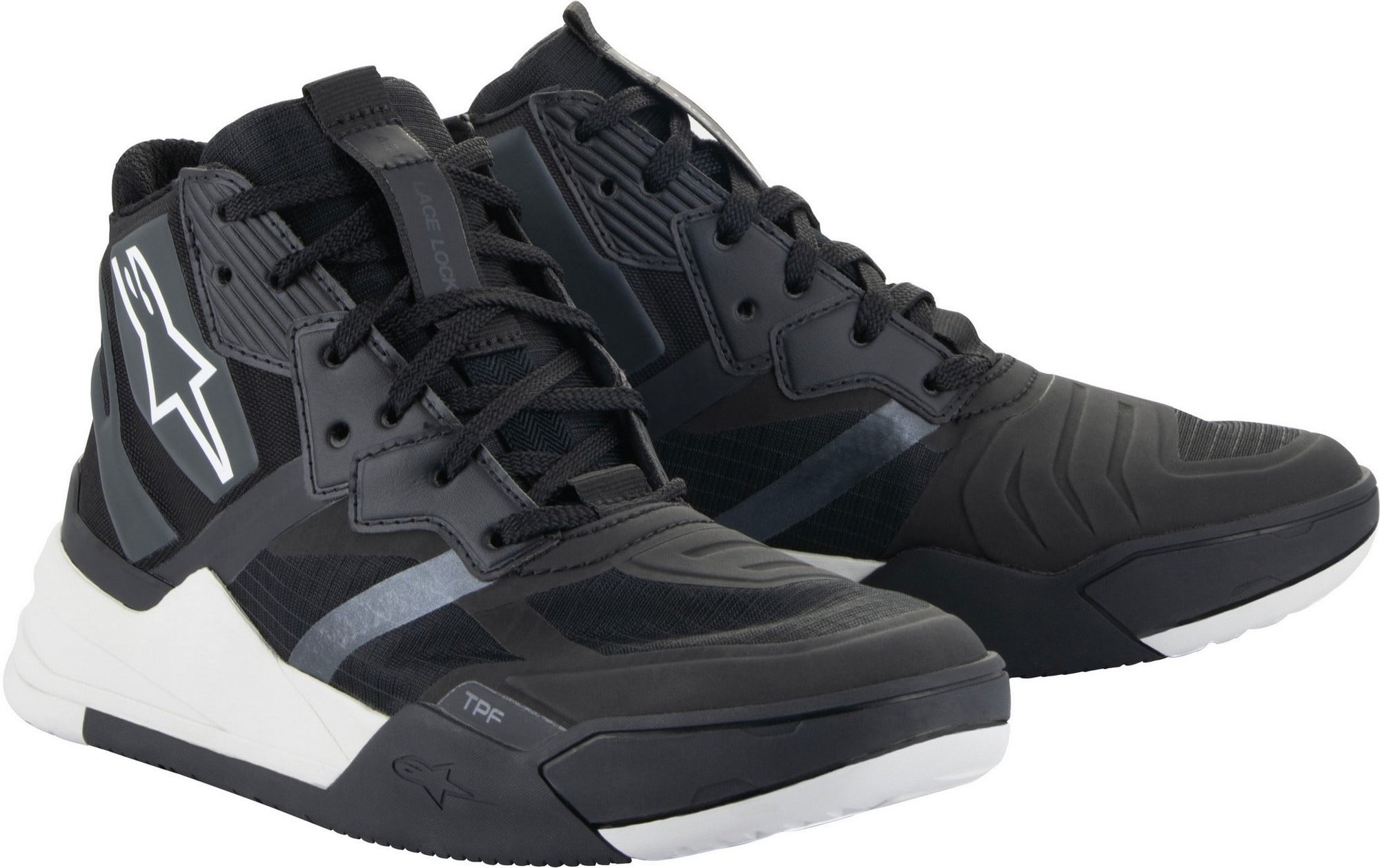 Alpinestars Speedflight Mens Motorcycle Shoes Black/White 10 USA ...