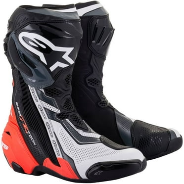 Alpinestars Tech 10 Daytona Coast LE MX Offroad Boots White/Blue/Pink ...