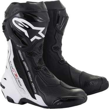 Alpinestars Supertech R Boots - Black/White/Red - 10.5 - Walmart.com