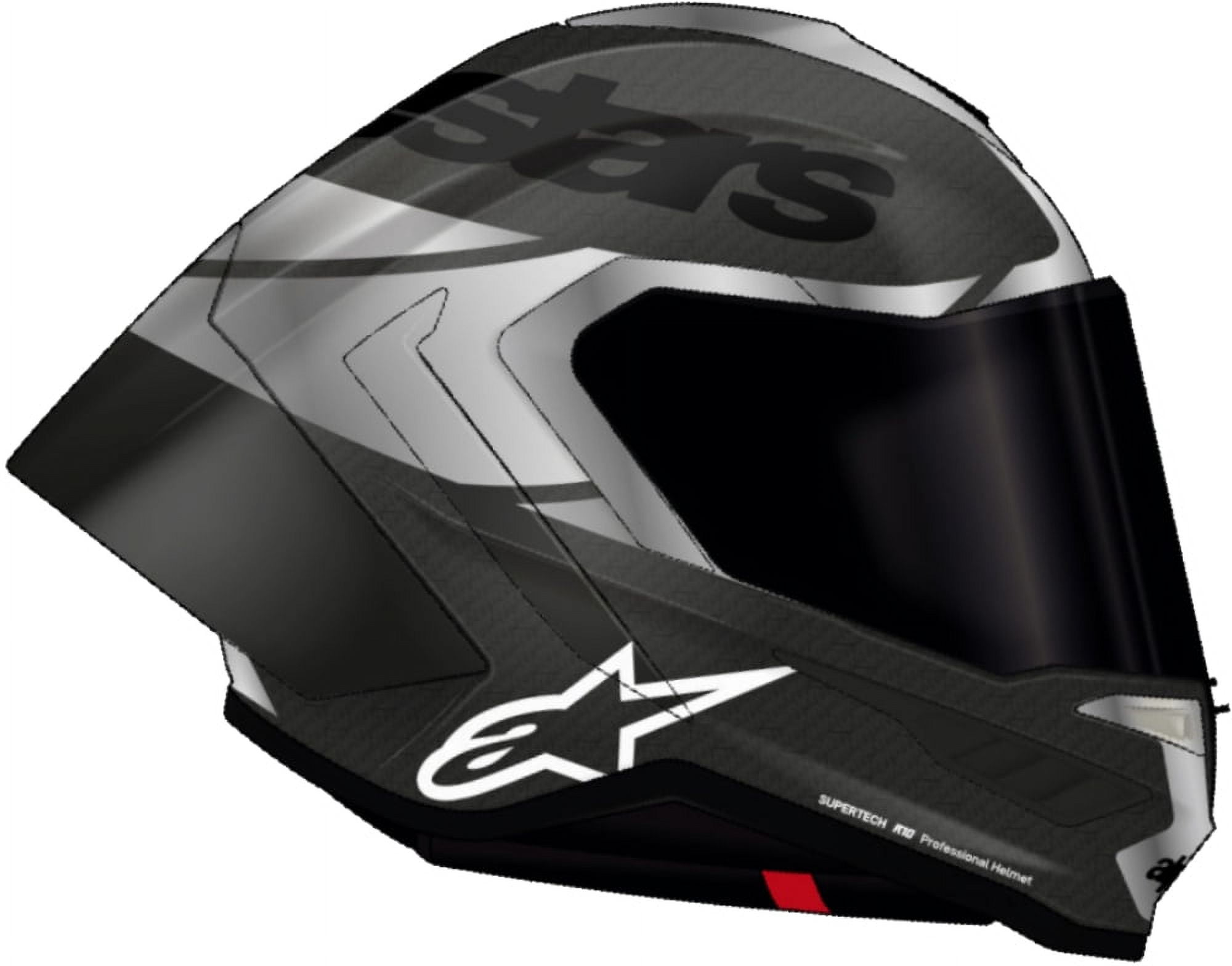 Alpinestars Supertech R10 Element Street Motorcycle Helmet - Carbon ...