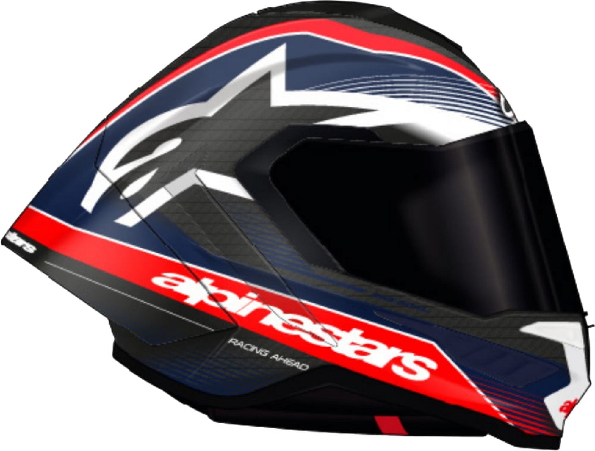 Alpinestars Supertech R10 Team Street Motorcycle Helmet - Matte Black ...