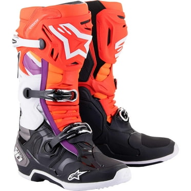 Alpinestars Tech 10 Daytona Coast LE MX Offroad Boots White/Blue/Pink ...