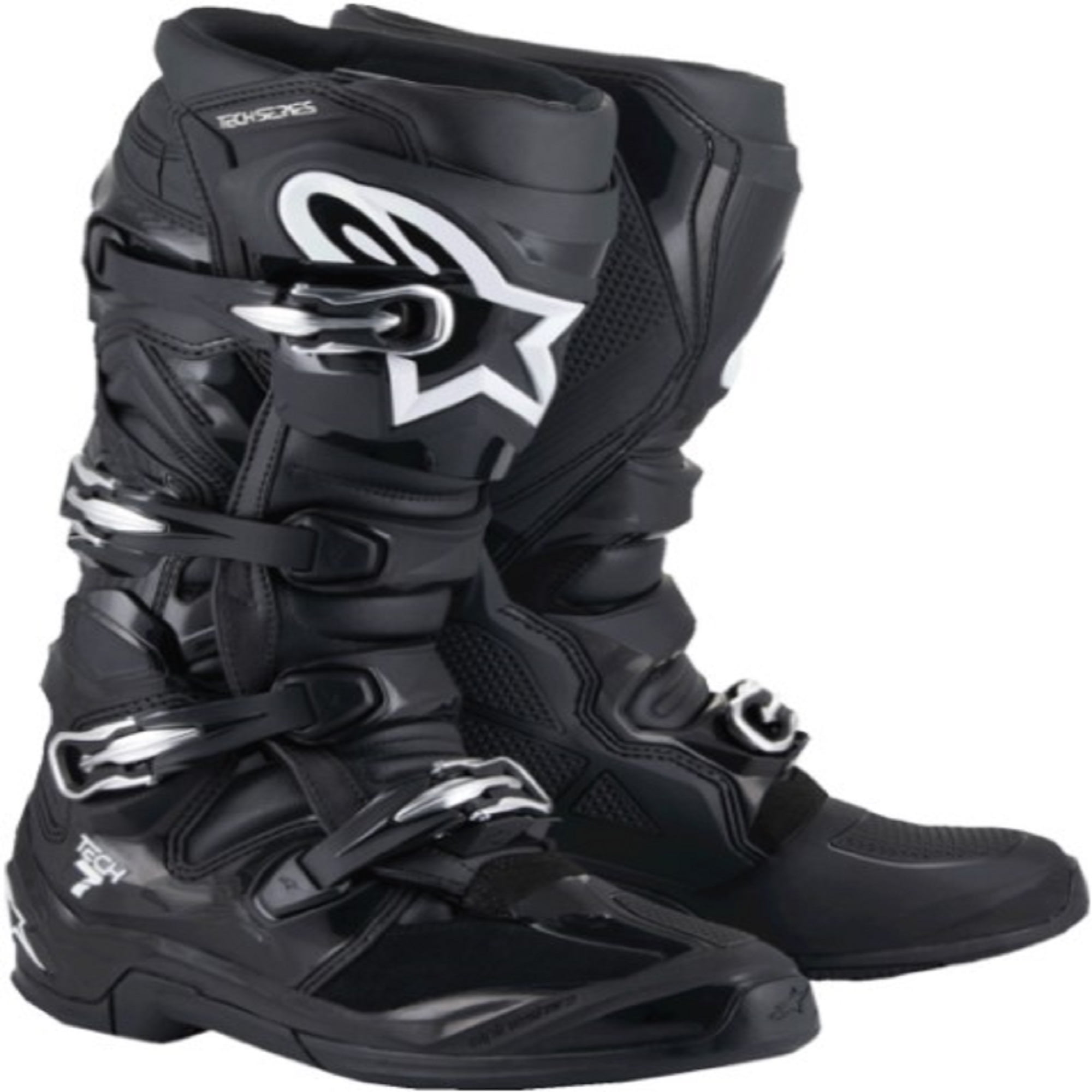 Alpinestars Tech 7 Adult Off-Road Motorcycle Boots - Black / 5 ...