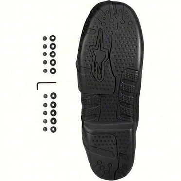 Alpinestars Faster 3 Mens Motorcycle Shoes Black/Gunmetal 10 USA ...