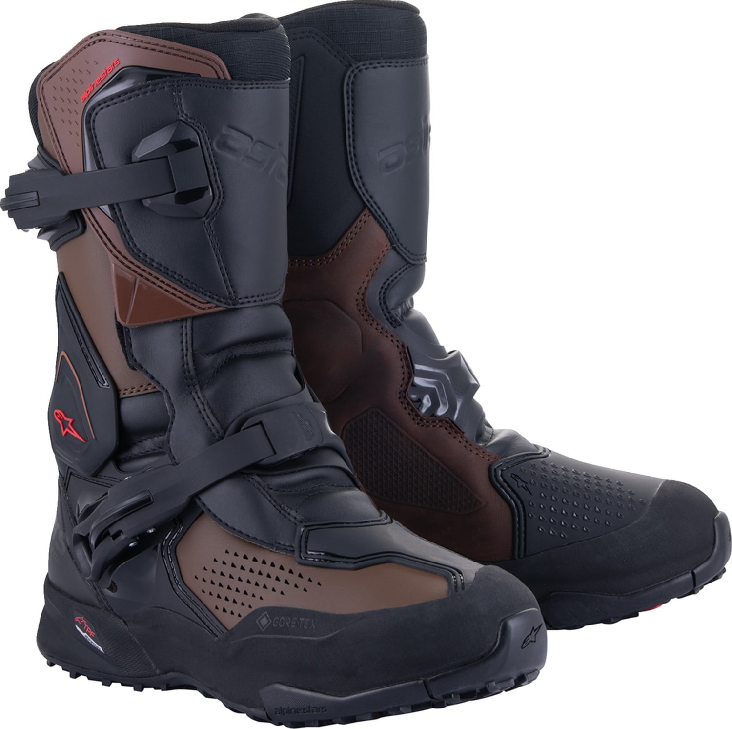 Alpinestars XT-8 Mens Gore-Tex Motorcycle Boots Black/Brown 45 EUR ...