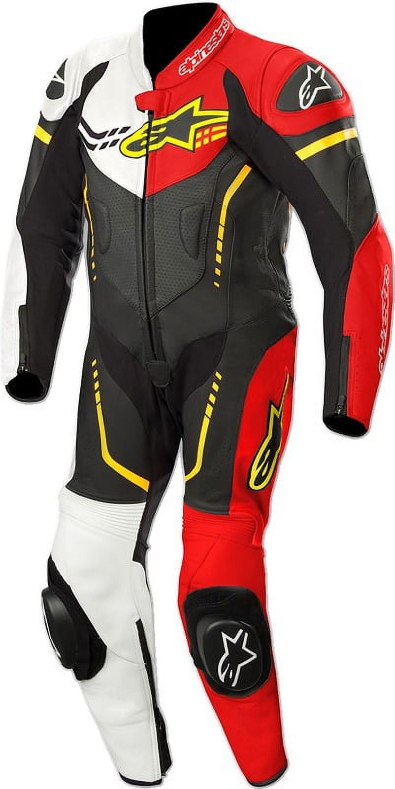 Alpinestars Youth GP Plus Cup One-Piece Leather Suit (24, Black/White ...