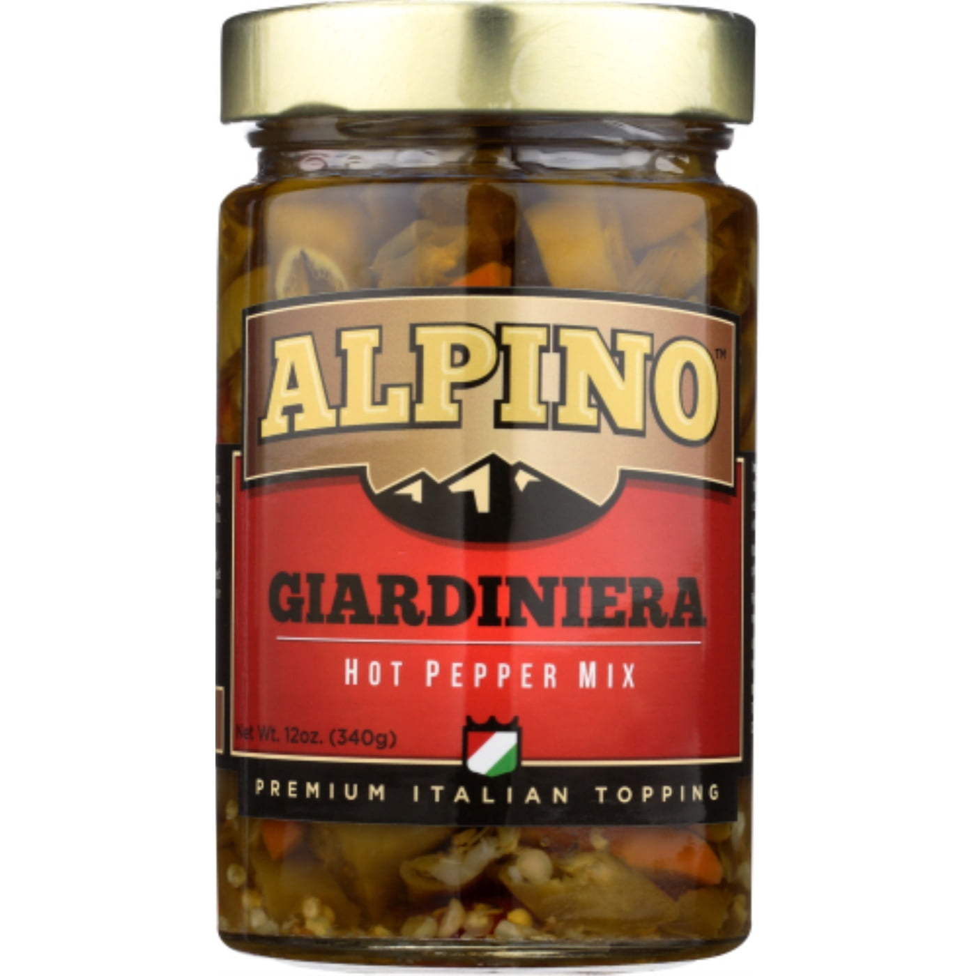 Alpino Giardiniera Hot Pepper Mix, 12 Oz - Walmart.com