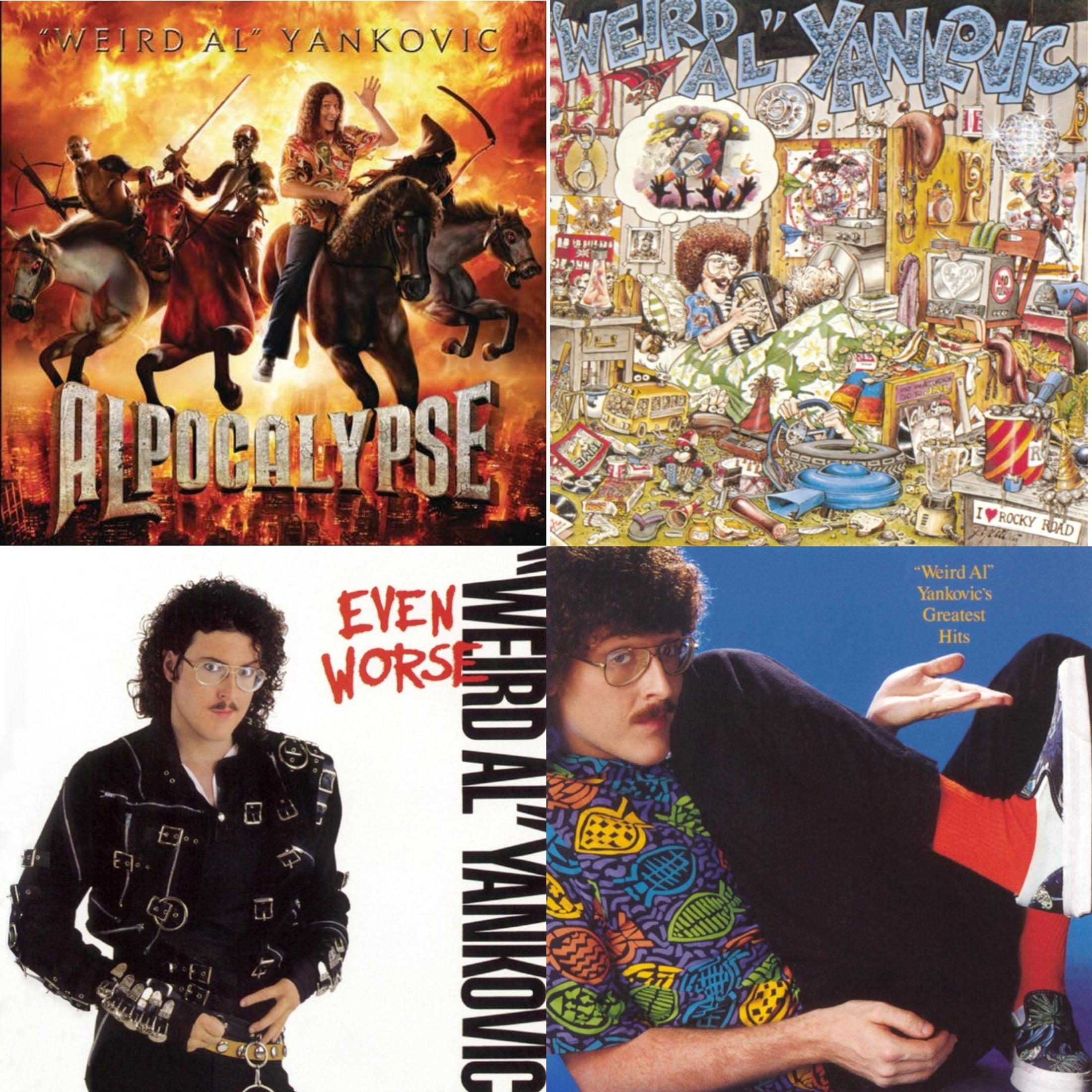 Alpocalypse & Weird Al Yankovic & Even Worse & Greatest Hits [CD Bundle ...