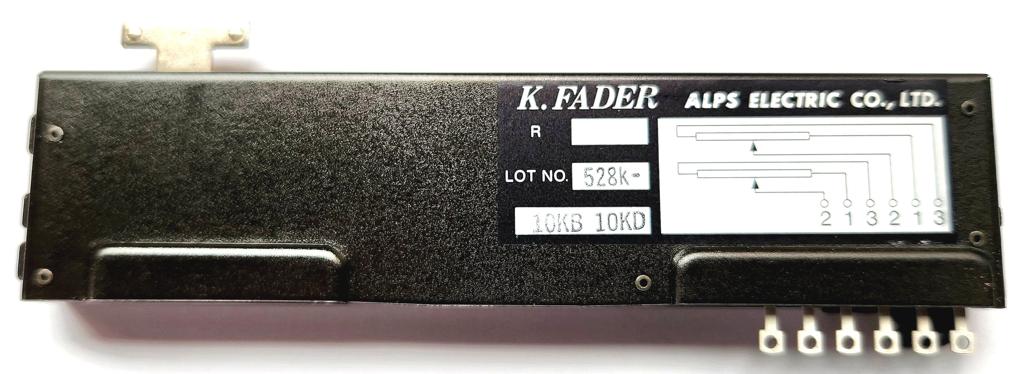 Alps K Fader Slide Pot , 10KB+ 10KD Configuration - Walmart.com