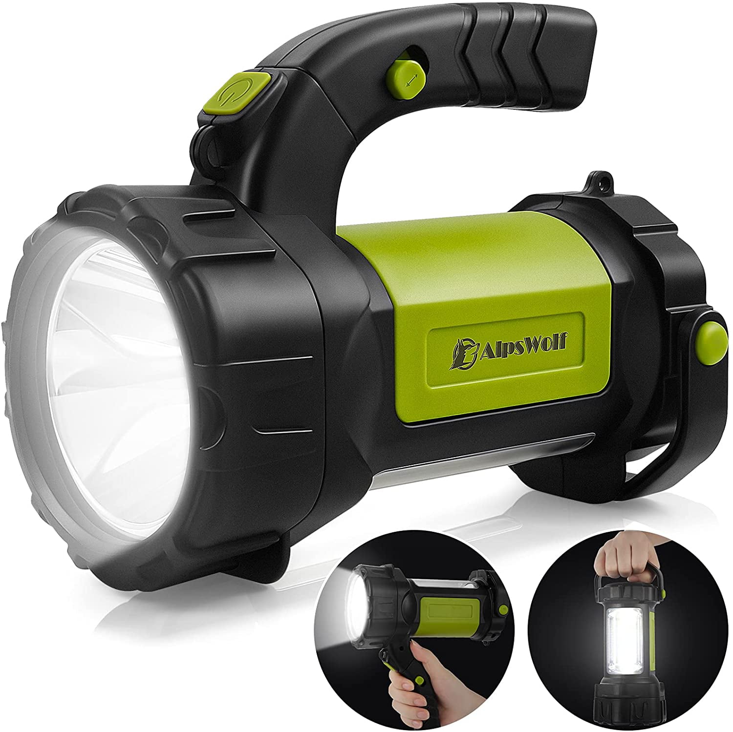 ALPSWOLF Rechargeable Camping Lantern, 800LM, 4000mAh Power Bank, 6 ...