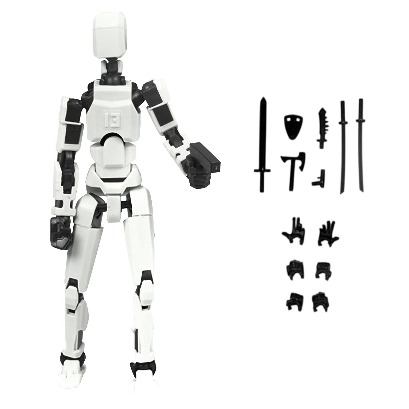 Already Assembled T13 Action Figure Accessories,T13 Multi-Jointed ...