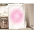 It'S Already Yours Aura Wall Art Print Clean Girl Room Decor Coquette ...