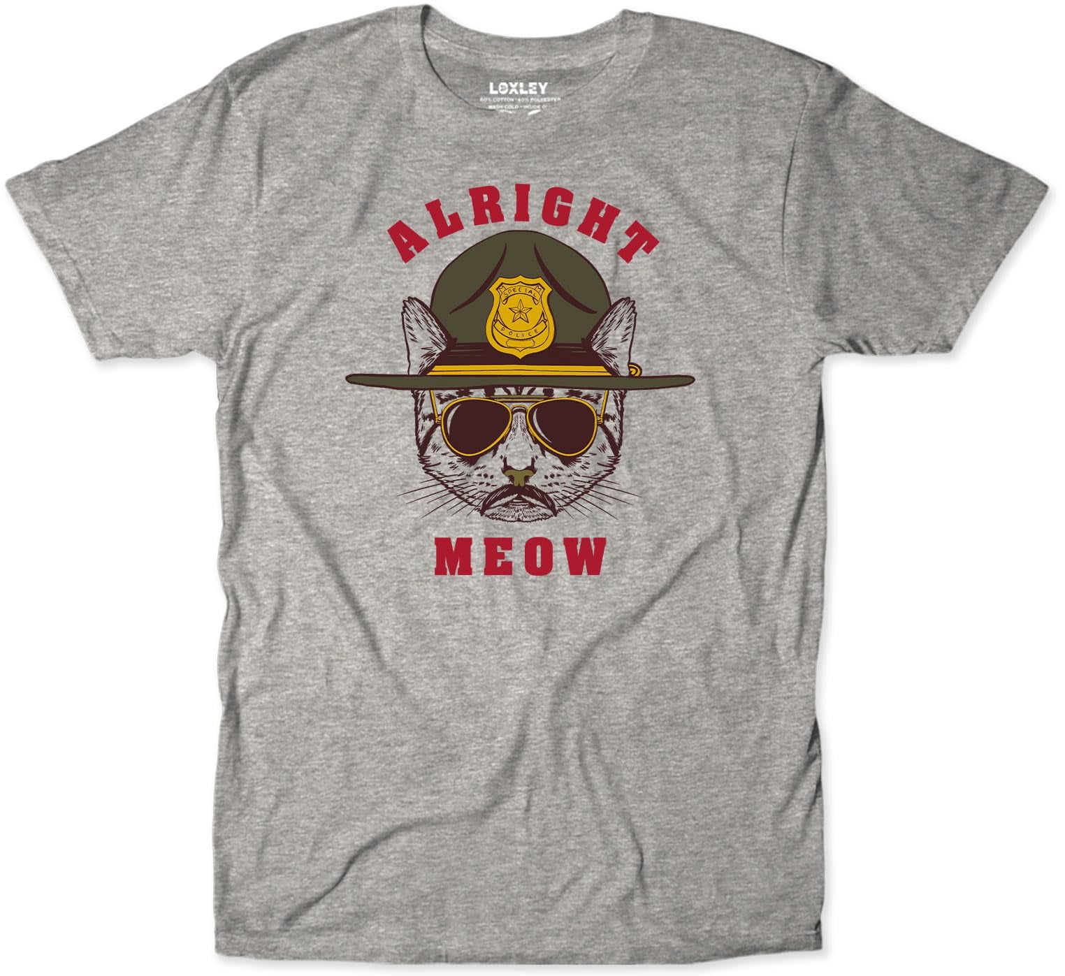 Alright Meow Super Troopers Funny Comedy Quote Cult Movie Unisex T ...