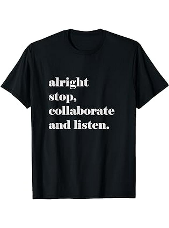 Stop Collaborate Listen