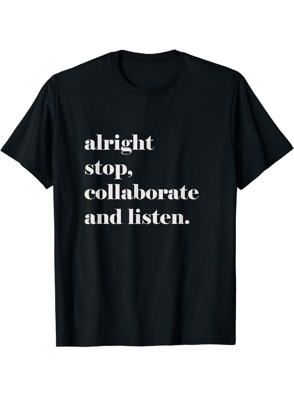 Stop Collaborate Listen