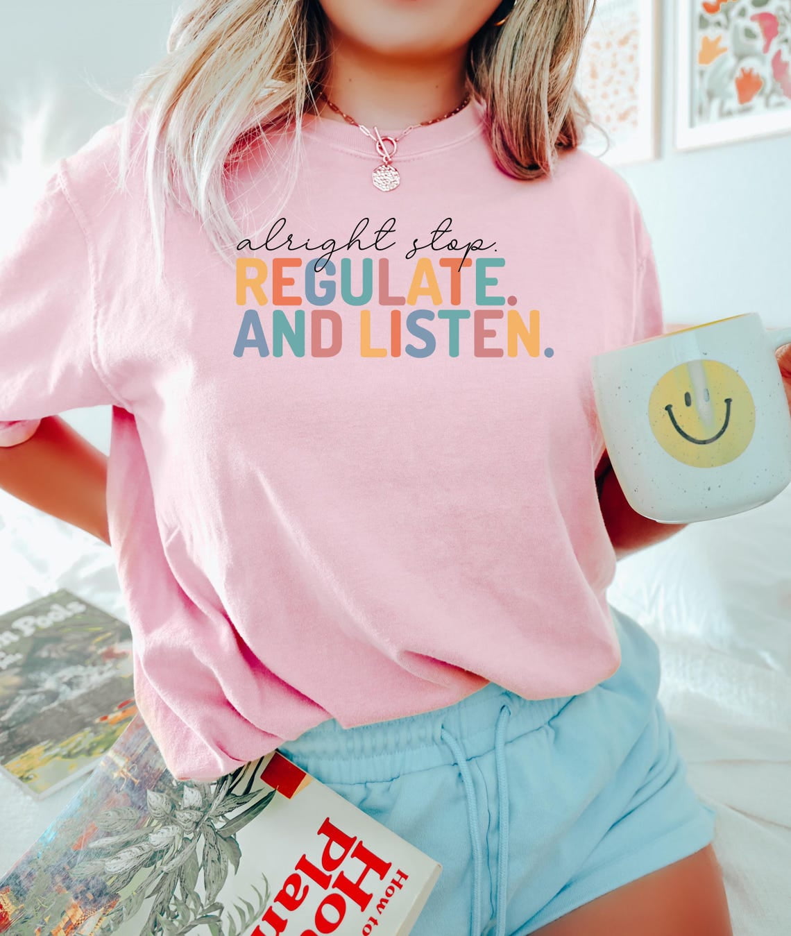 Alright Stop Regulate And Listen Shirt, Counselor Shirt, School ...