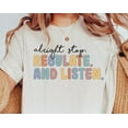 Alright Stop Regulate and Listen Shirt / Counselor Shirt / Sensory ...